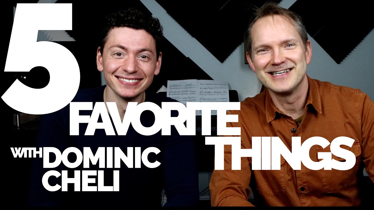 5 Favorite Things with Dominic Cheli – Bruce Anthony Kiesling